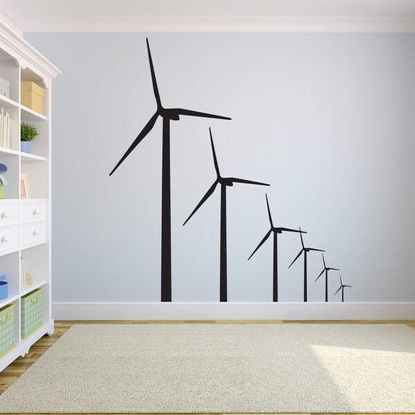 Windmill Decal - Etsy