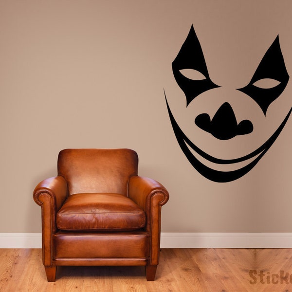 Evil Clown Decal - Etsy