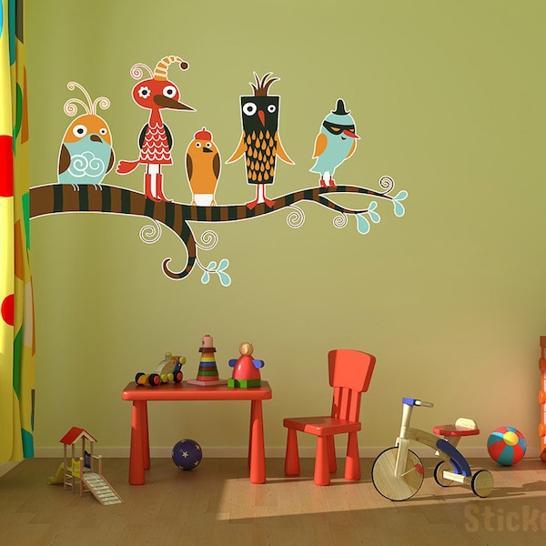 Whimsical Wall Decal - Etsy