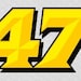 Race Car Numbers Decal Package Kit - Late Model, Street Stock - Etsy