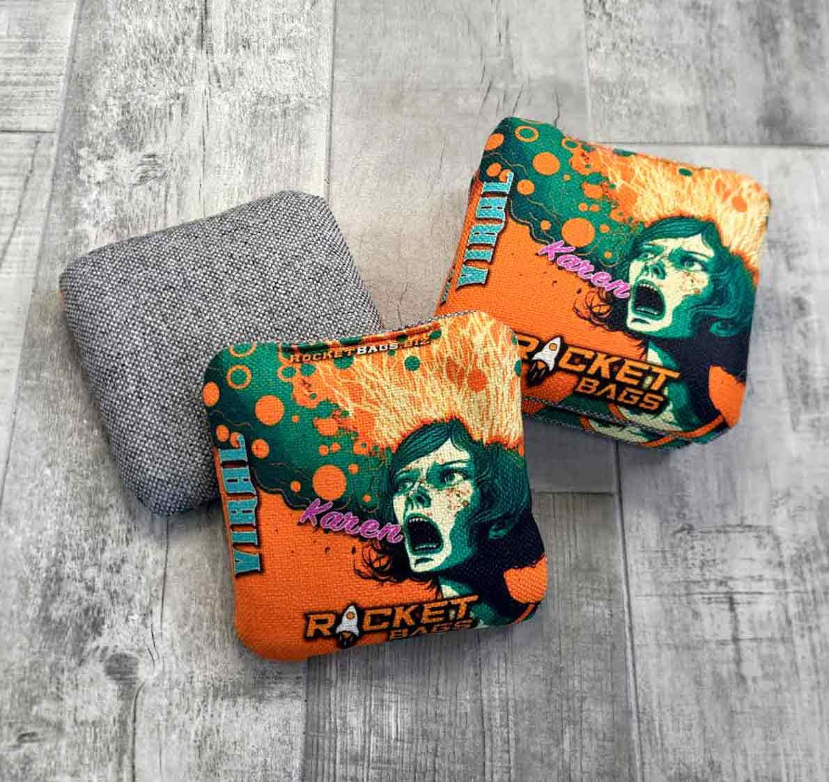 Professional Bean Bags Ultra Cornhole Bags Cobra-S Set - ACL Approved ...