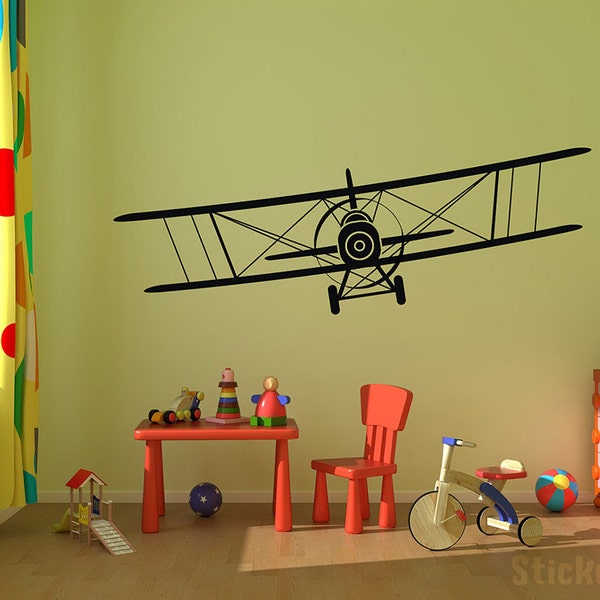 Biplane Decals - Etsy