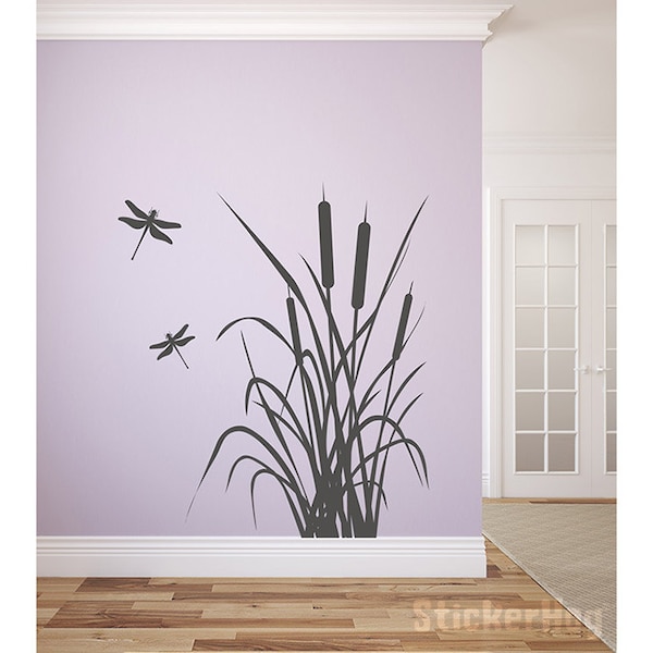 Dragonfly Cattails - Etsy