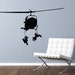 Military Black Ops Helicopter Troopers Rappelling Wall Decal - Etsy