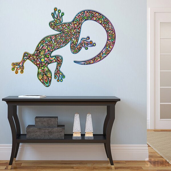 Lizard Wall Decals - Etsy