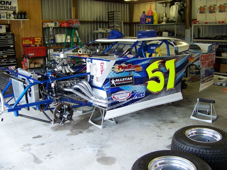 Race Car Numbers Decal Package Kit - Late Model, Street Stock - Etsy