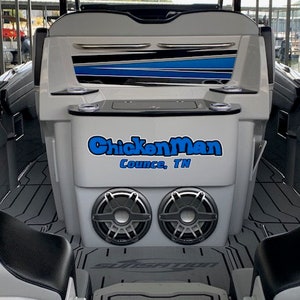 Arial Black 2C Boat Registration Decals (3" Tall X 24" Wide) - Etsy