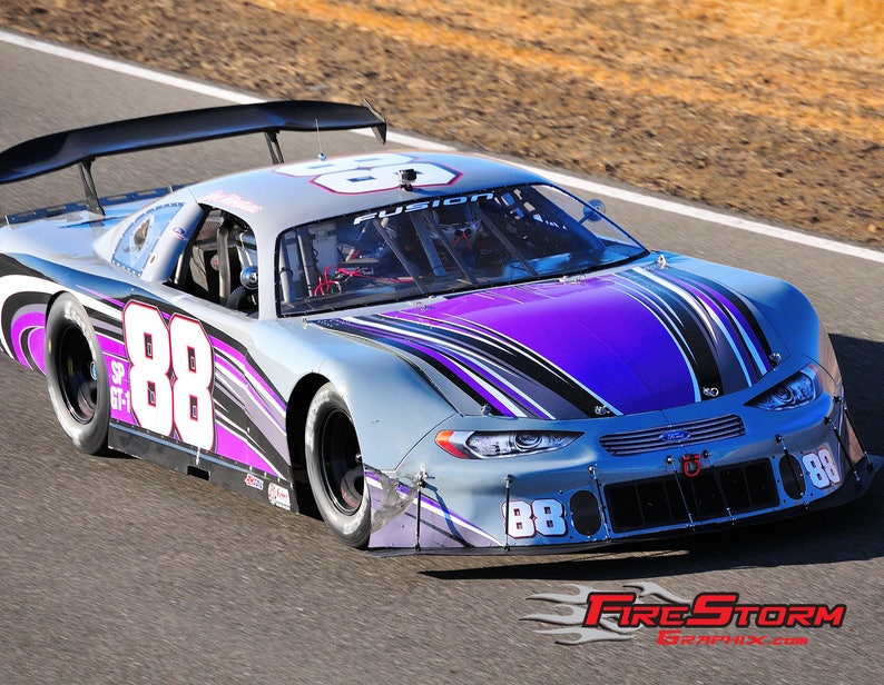 Race Car Numbers Decal Package Kit - Late Model, Street Stock - Etsy