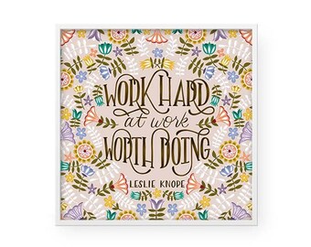 Work Hard Print - Etsy