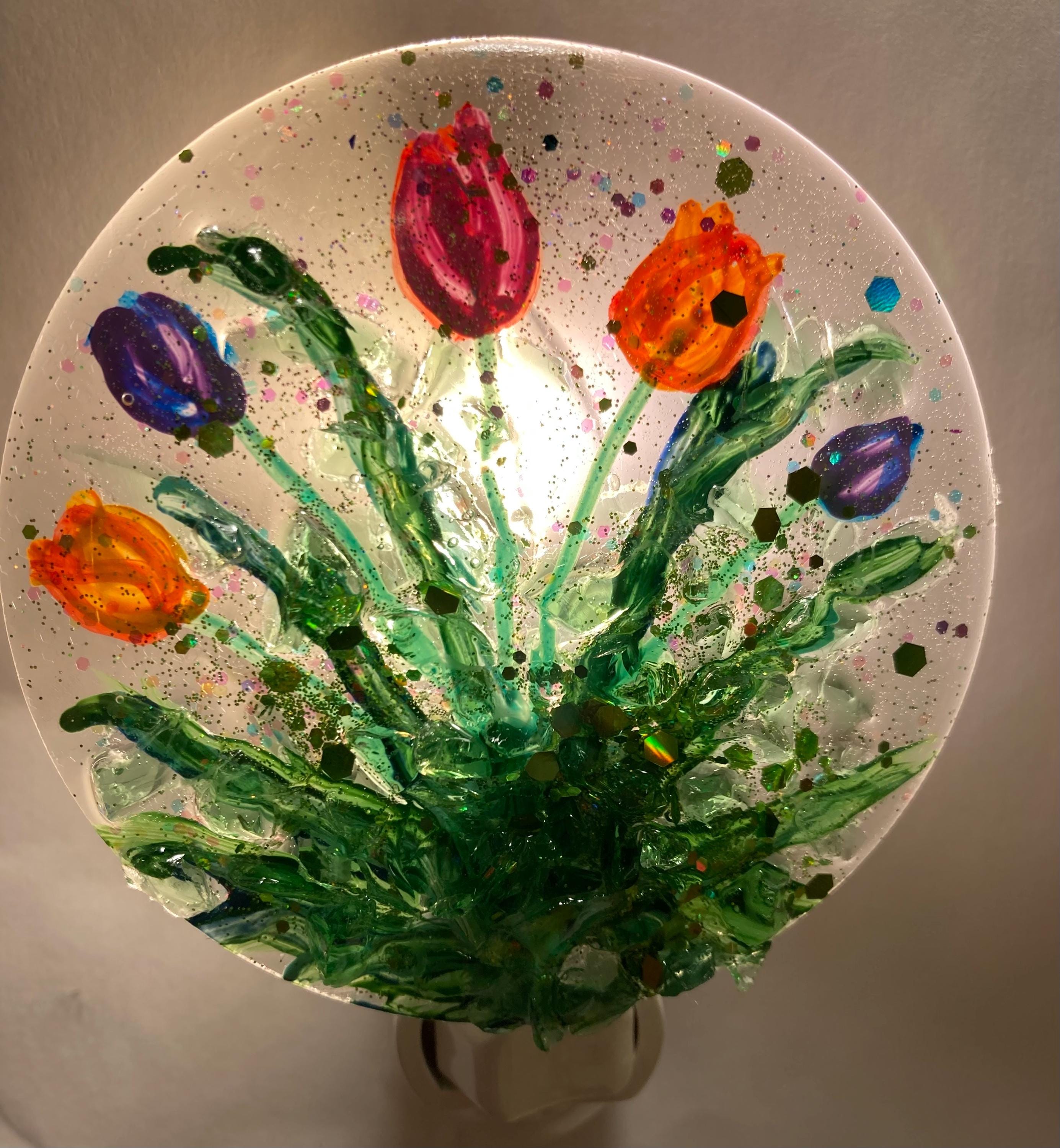 Tulip Night Light, Tulip Flowers Night Light, Tulip Fields Night Light ...