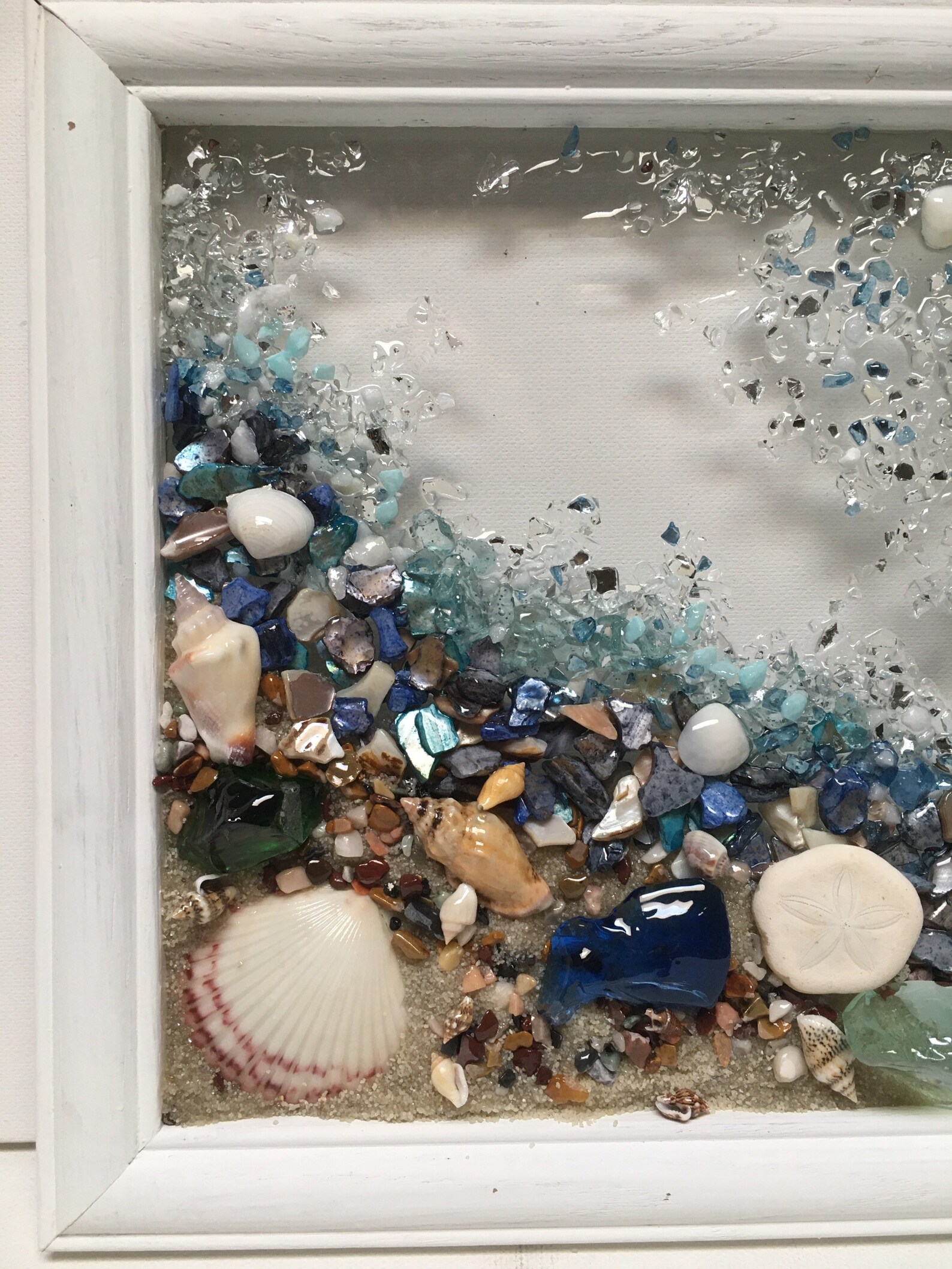 Resin Wave Window/beach Window/wave Art/resin Wave Wall - Etsy