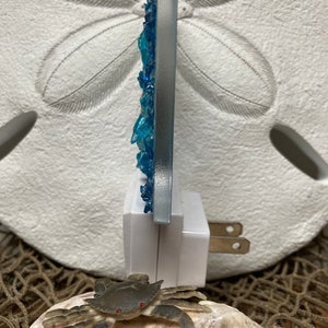 Coastal Nightlight/wave Nightlight/beach Wall Light/night Light/resin ...