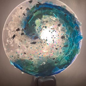 Ocean Wave Nightlight, Coastal Wave Nightlight, Aqua Wave, Ocean Wave ...