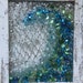 Ocean Wave Window/rustic Beach Wall Hanging/resin Wave Window/wave Art ...