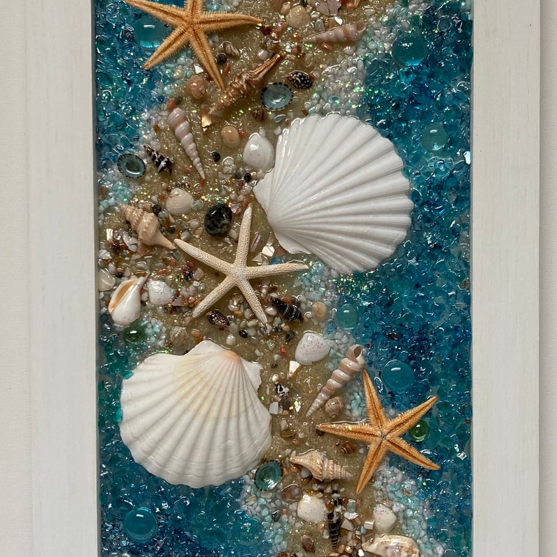 Sea Glass Window Art - Etsy