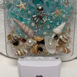 Octopus Night Light/coastal Night Light/octopus Nightlight/octopus ...