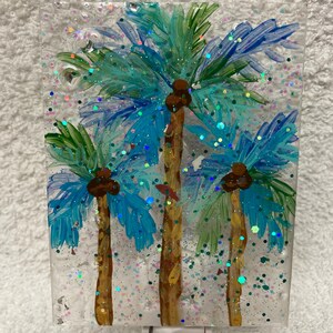 Palm Tree Night Light/coastal Palm Tree Night Light/tropical Palm Tree ...