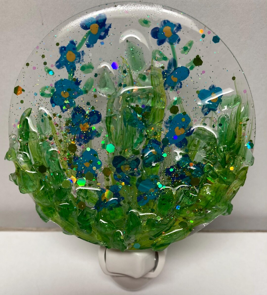 Forget-me-not Flower Nightlight, Wildflower Nightlight, Blue Flower ...