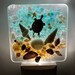 Turtle Night Light/sea Turtle Nightlight/coastal Night Light/resin ...