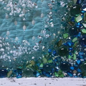 Ocean Wave Window/rustic Beach Wall Hanging/resin Wave Window/wave Art ...