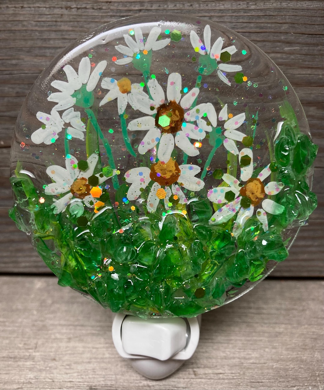 Daisy Nightlight, Daisy Flower Night Light, Daisy Decor, Daisy Meadow ...