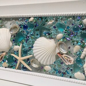 Seashell Decor/seaglass Wallart/beach Wall Art/coastal Decor/ocean ...