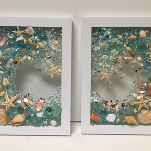 Ocean Wave Window, Beach Wave Decor, Nautical Wave Wall Decor, Resin ...