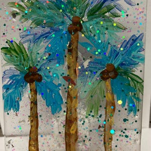 Palm Tree Night Light/coastal Palm Tree Night Light/tropical Palm Tree ...
