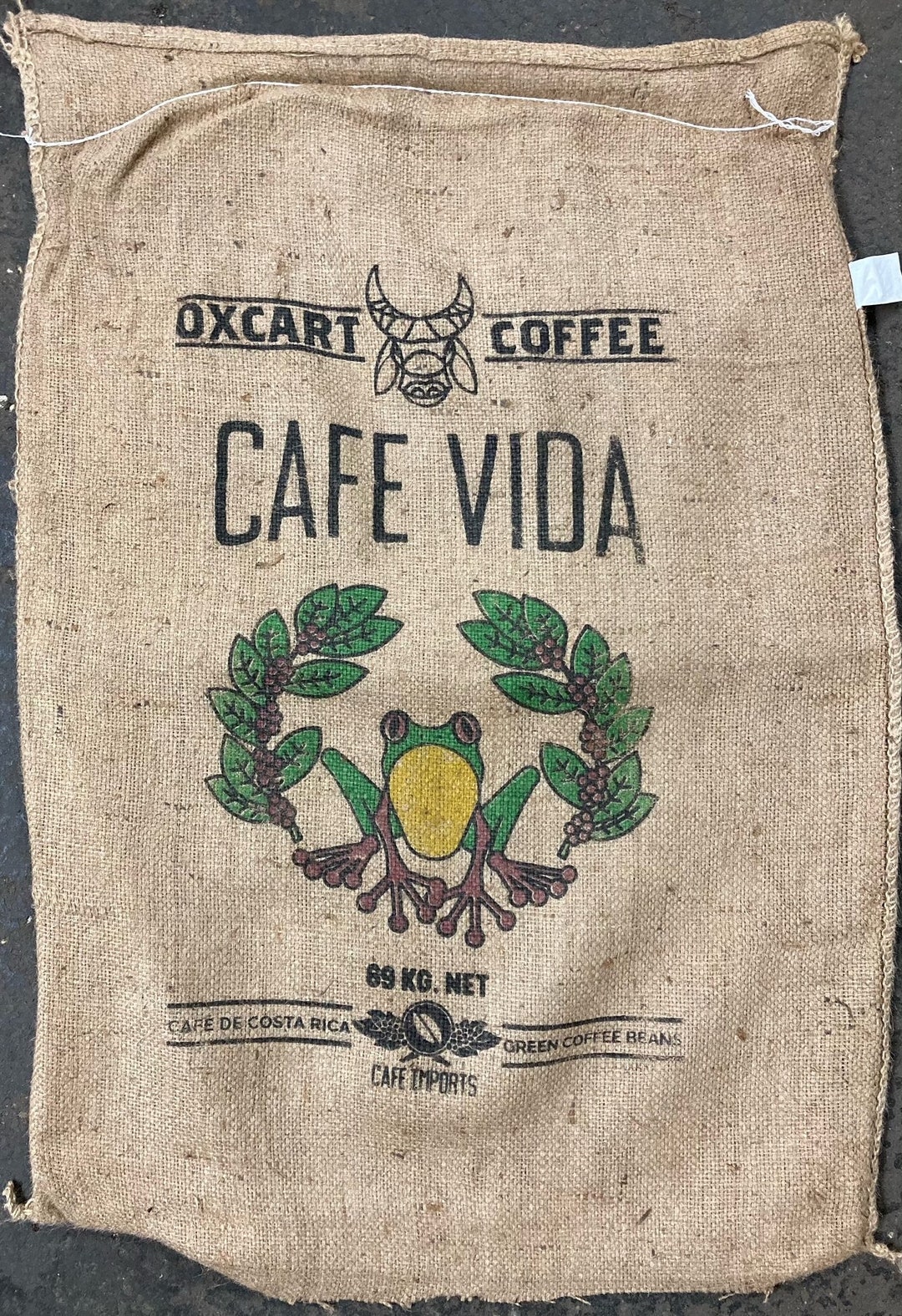 Coffee Sack, Burlap Coffee Bag, Burlap Coffee Sack, Burlap Sack - Etsy