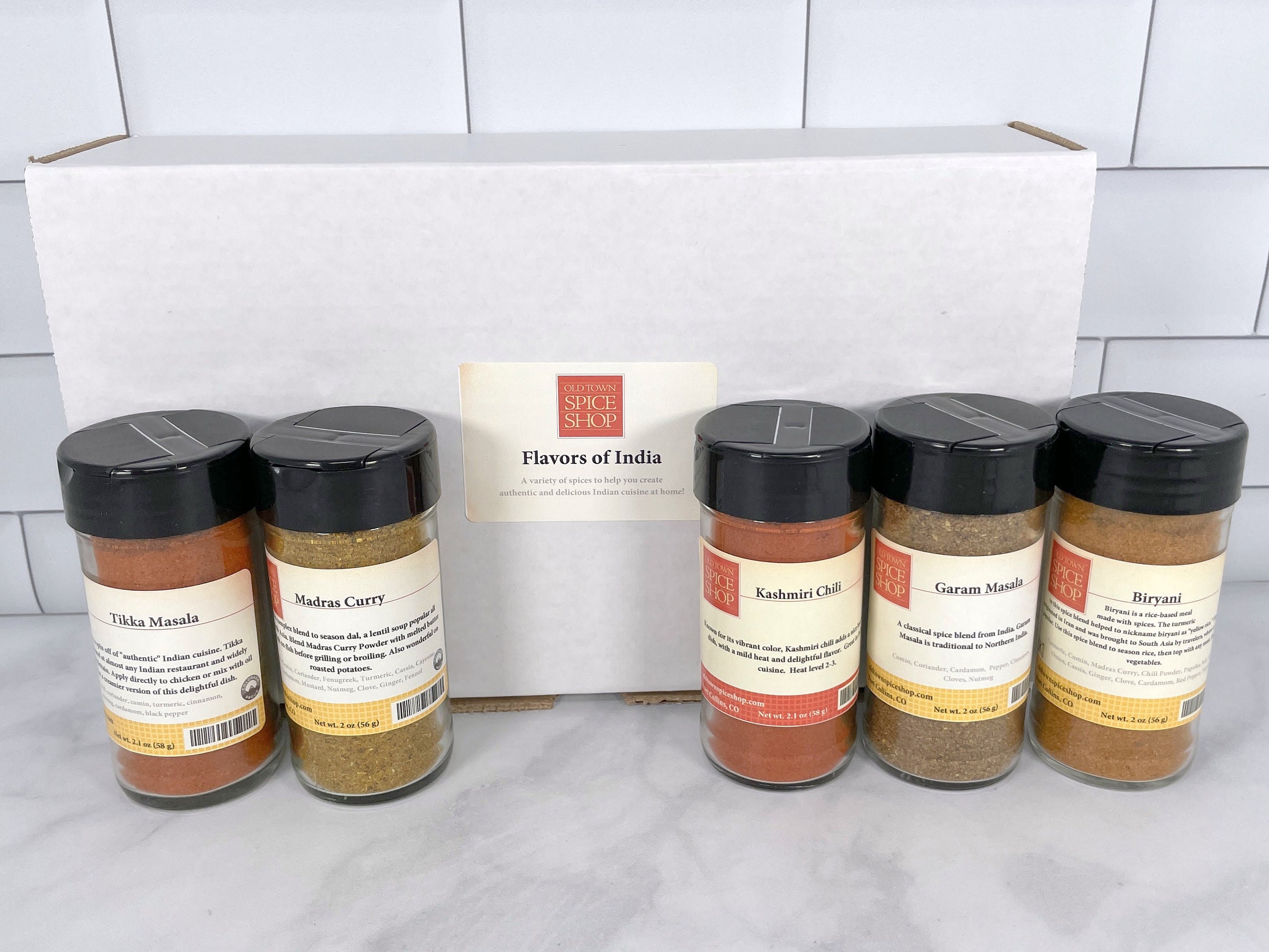 Flavors of India Gift Box Gourmet Indian Spices Gift for - Etsy