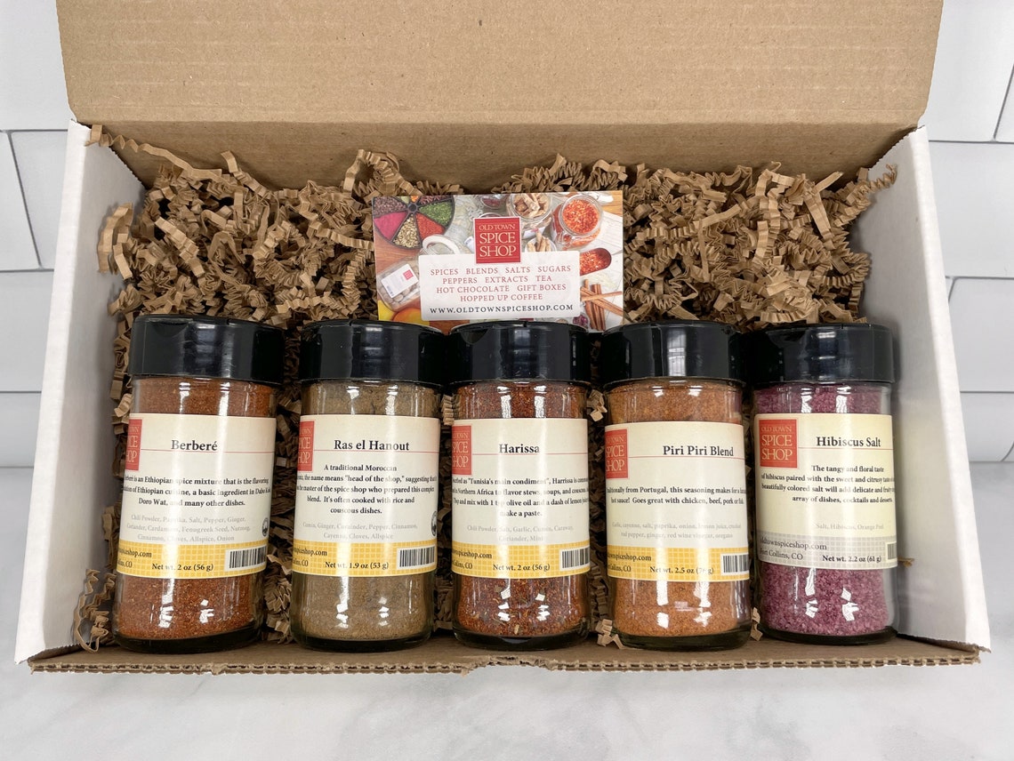 Flavors of Africa Gift Box Gourmet African Spices Gift for - Etsy