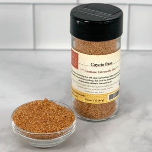 Coyote Pass, Carolina Reaper Seasoning, Gift for Spicy Lover - Etsy