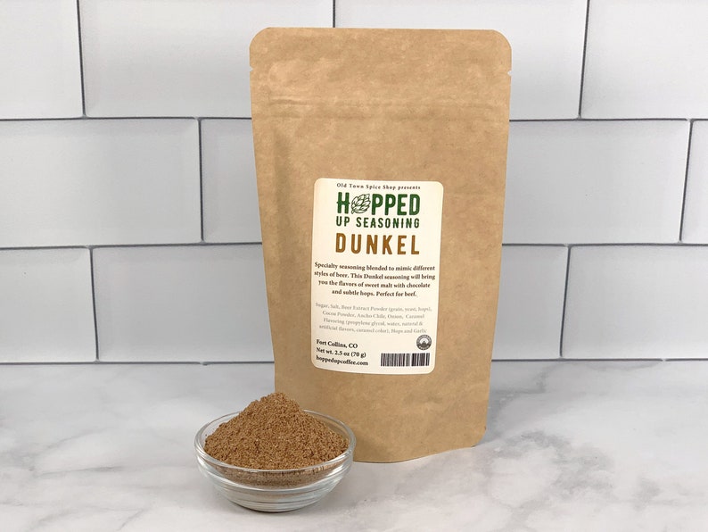 Dunkel Hopped Up Seasoning Gift for Beer Lover Grilling | Etsy