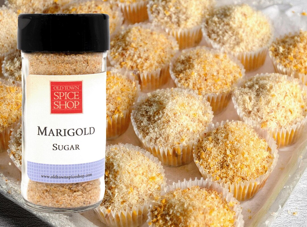 Marigold Sugar, Marigold Infused Sugar, Great for Baking, Gift for Mom ...