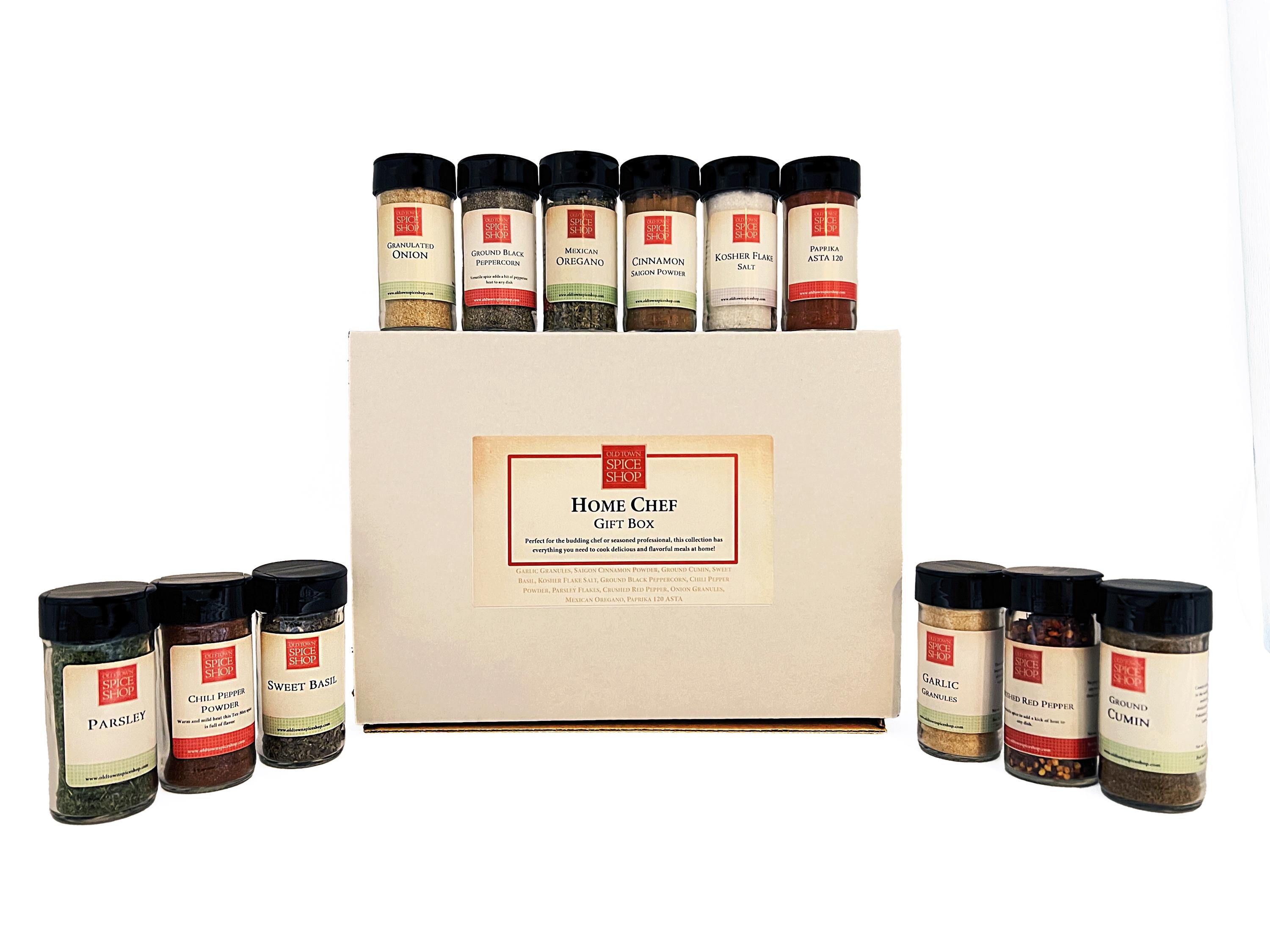 Essential Spices Gift Box: Home Chef, Gourmet Cooking Set - Etsy