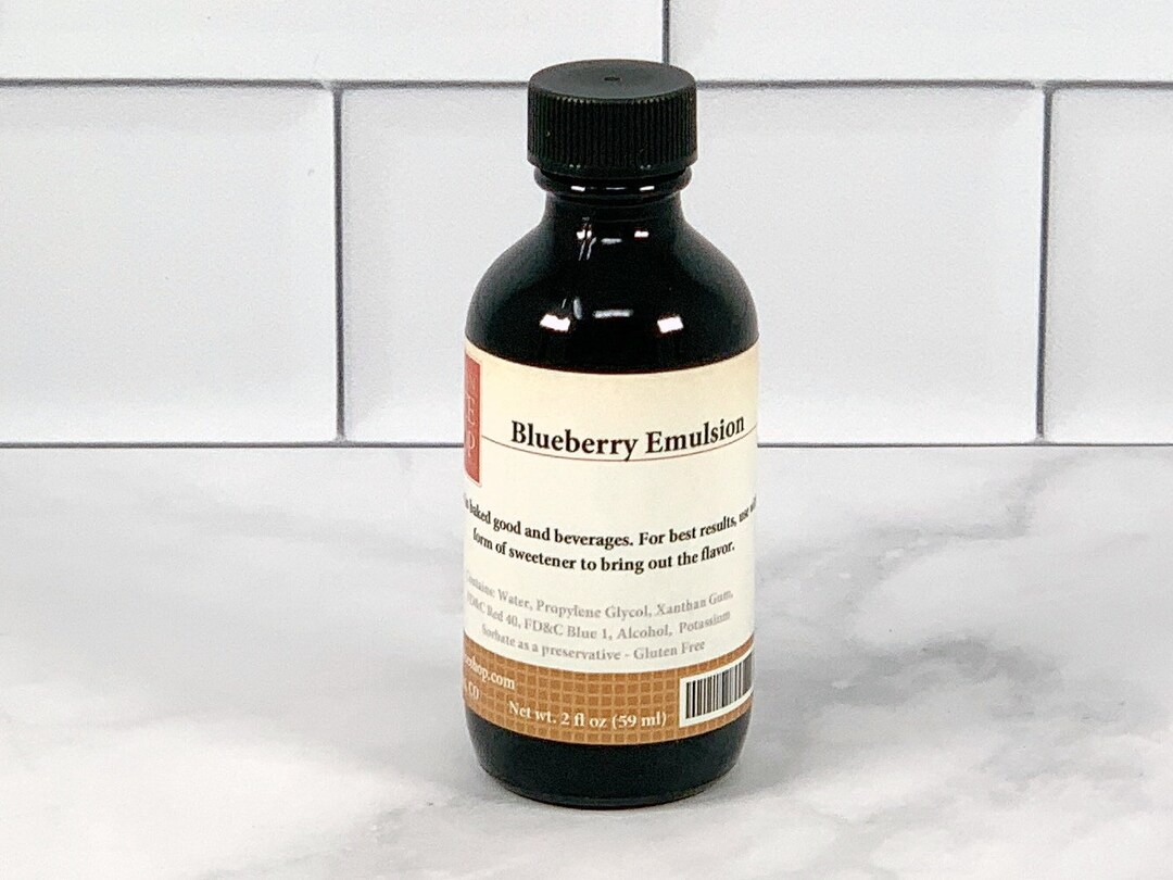 Blueberry Emulsion, Flavorings for Baking, Gift for Foodie - Etsy