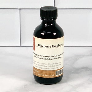 Blueberry Emulsion, Flavorings for Baking, Gift for Foodie - Etsy