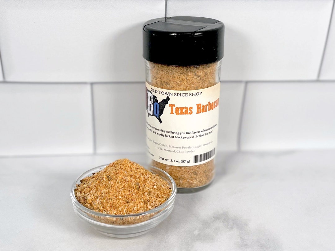 Texas Barbecue Seasoning, Regional BBQ Spices, Grilling Gift - Etsy