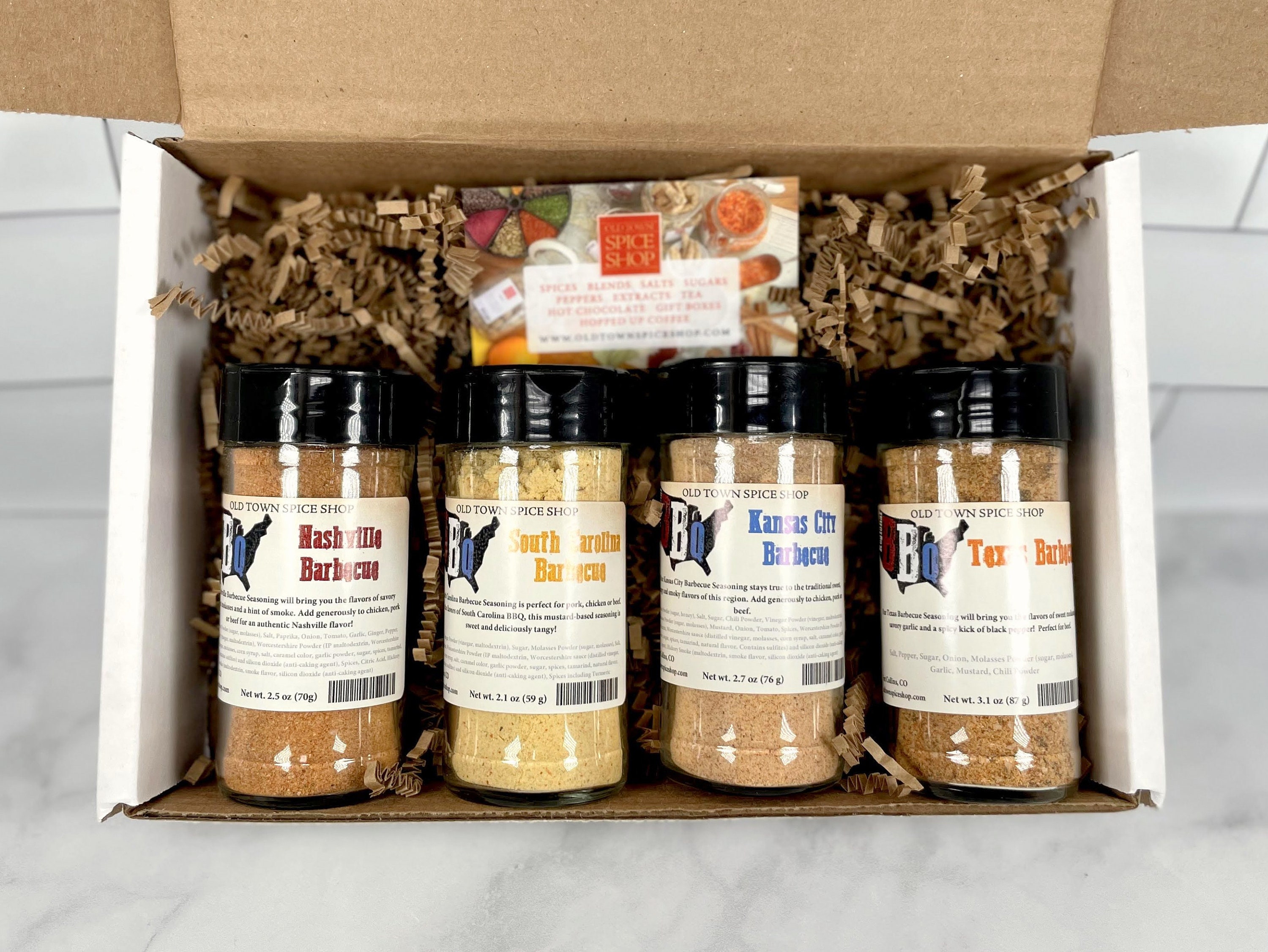 Regional Barbecue Seasonings Gift Box BBQ Spices Grilling | Etsy