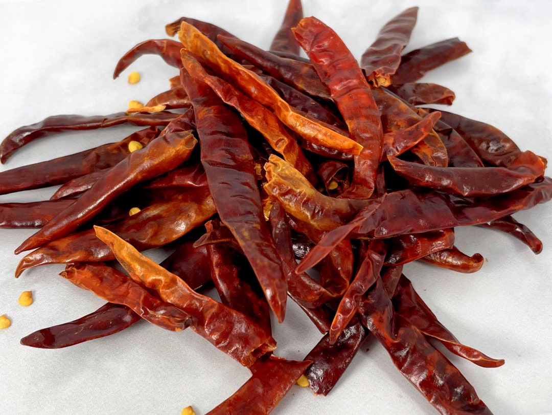 Whole Thai Chile Peppers: Hot Asian Cooking Spice - Etsy