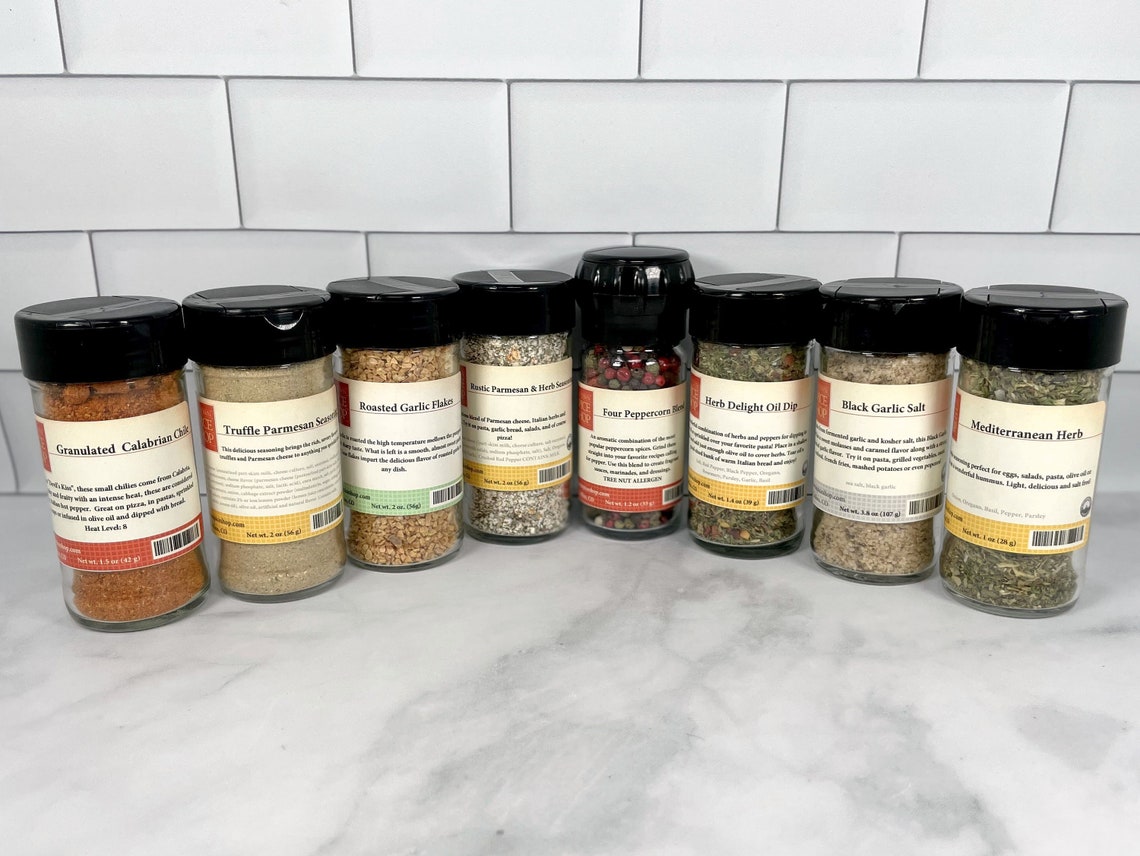 Pizza & Pasta Gift Box Italian Spices Gift for Foodie | Etsy