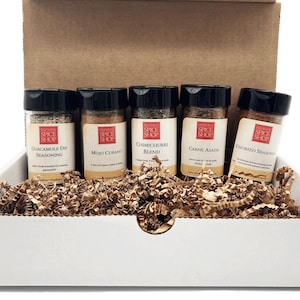 Flavors of Latin America Gift Box, Gourmet Spices, Gift for Foodie - Etsy
