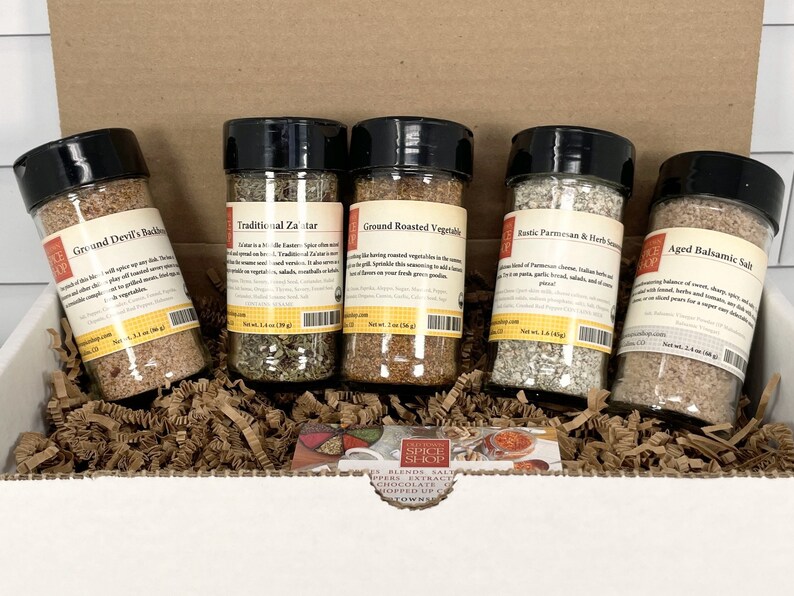 Farmers Market Gift Box Vegetable Seasonings Gift for - Etsy