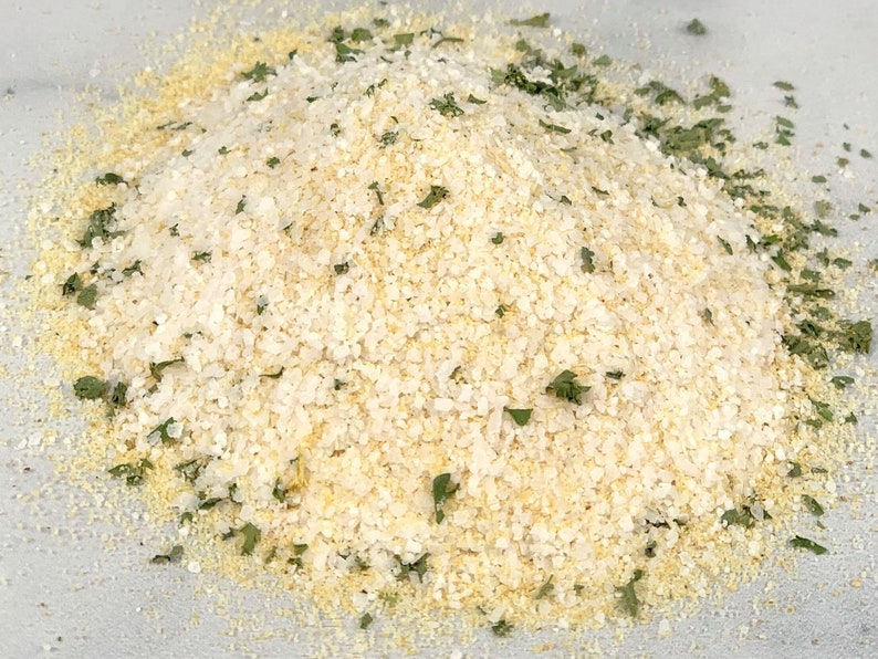 Garlic Salt Flavored Salt Finishing Salt Garlic Lover | Etsy