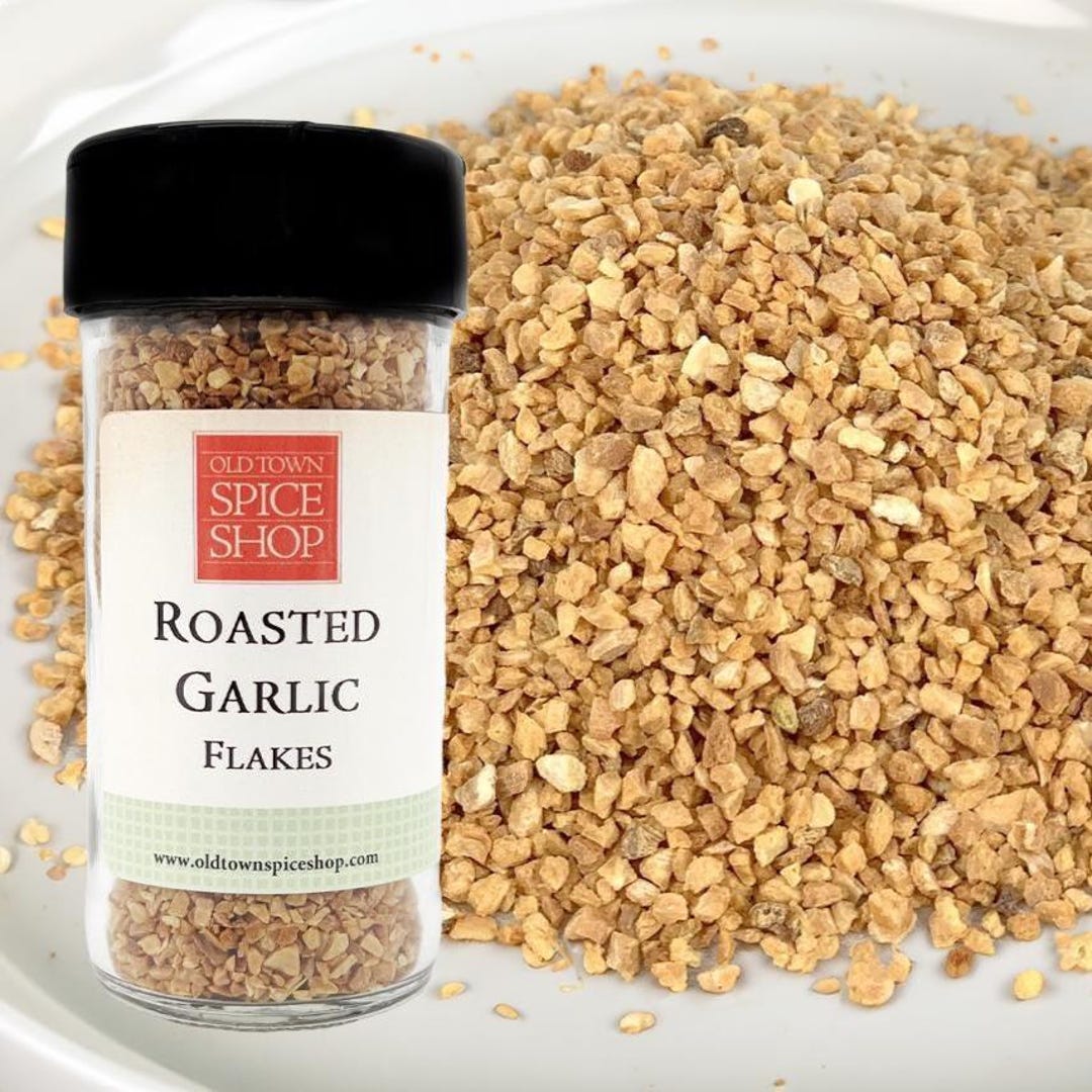 Roasted Garlic Flakes: Gourmet Spice for Foodies - Etsy