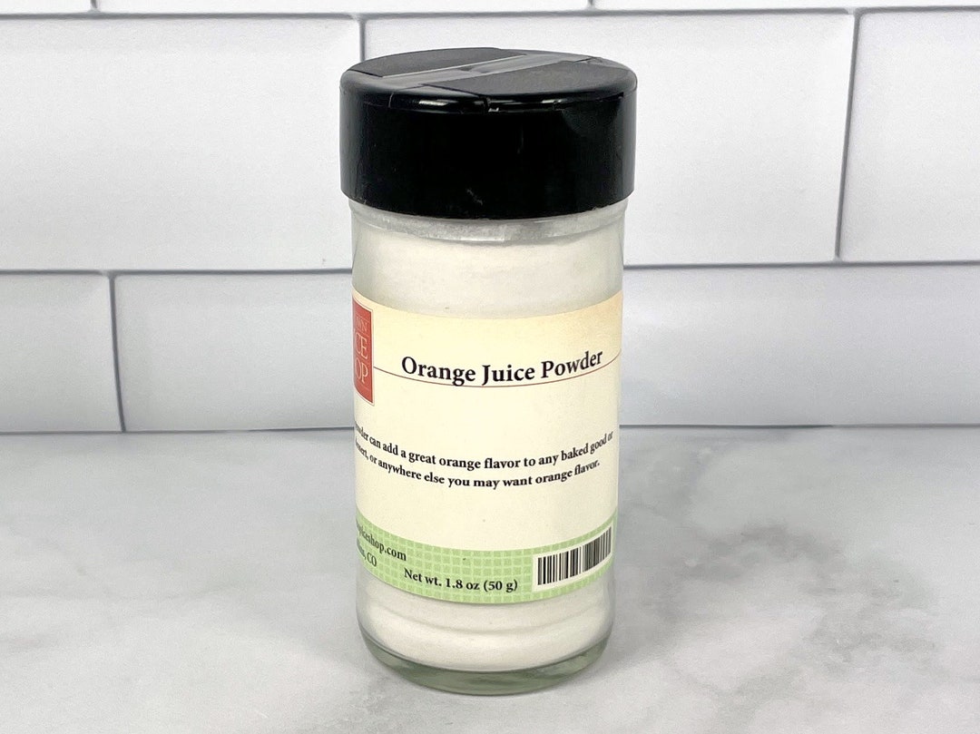 Orange Juice Powder, Powdered Orange Flavor, Baking Spices - Etsy