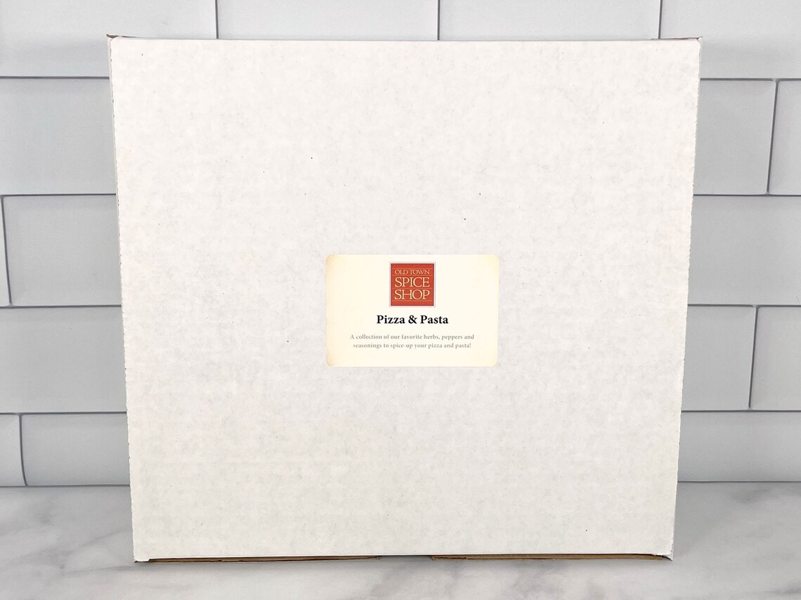 Pizza & Pasta Gift Box Italian Spices Gift for Foodie | Etsy