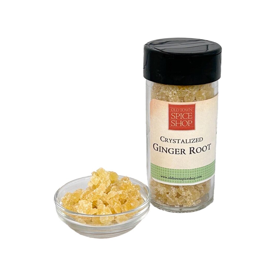 Crystallized Ginger Root, Candied Ginger, Edible Crystallized Ginger ...