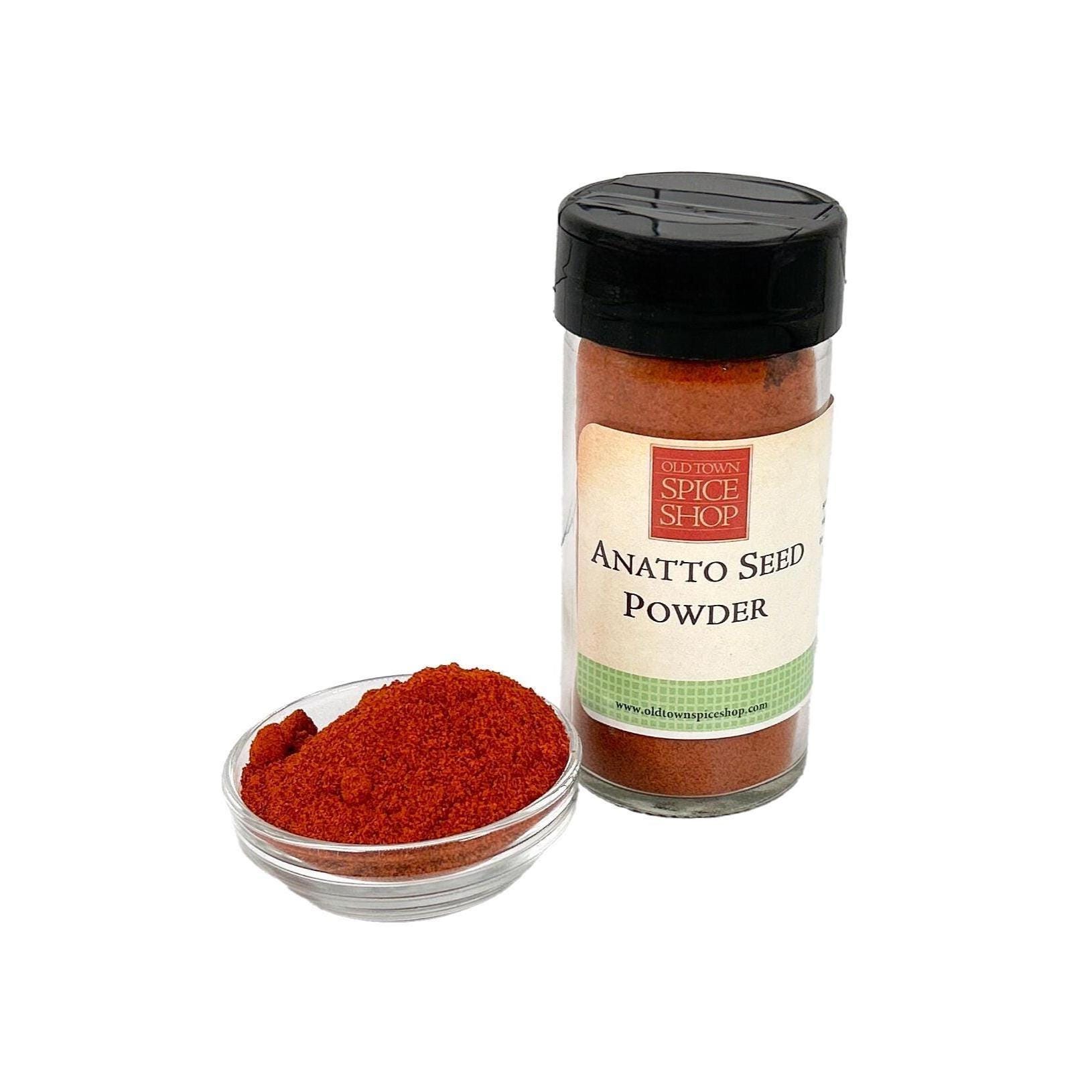 Annatto Seed Powder, Achiote Seed Ground, Gourmet Spices, Traditional ...