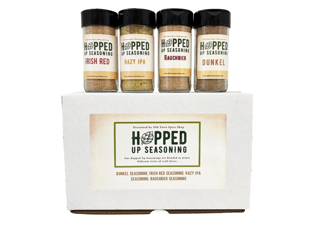 Beer Seasonings Gift Box: Hopped up Craft Beer Flavors - Etsy
